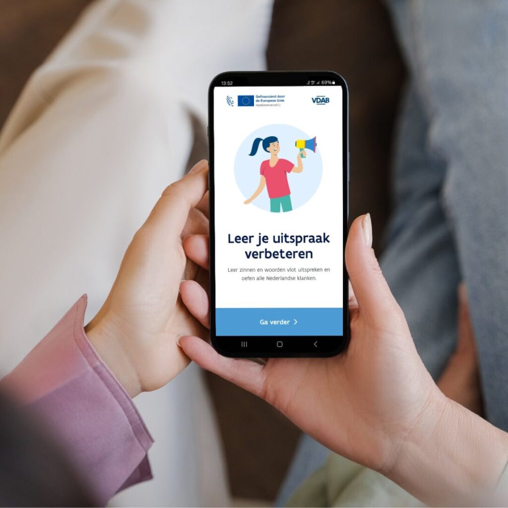 Uitstekend Nederlands met de Uitsprekend-app van VDAB